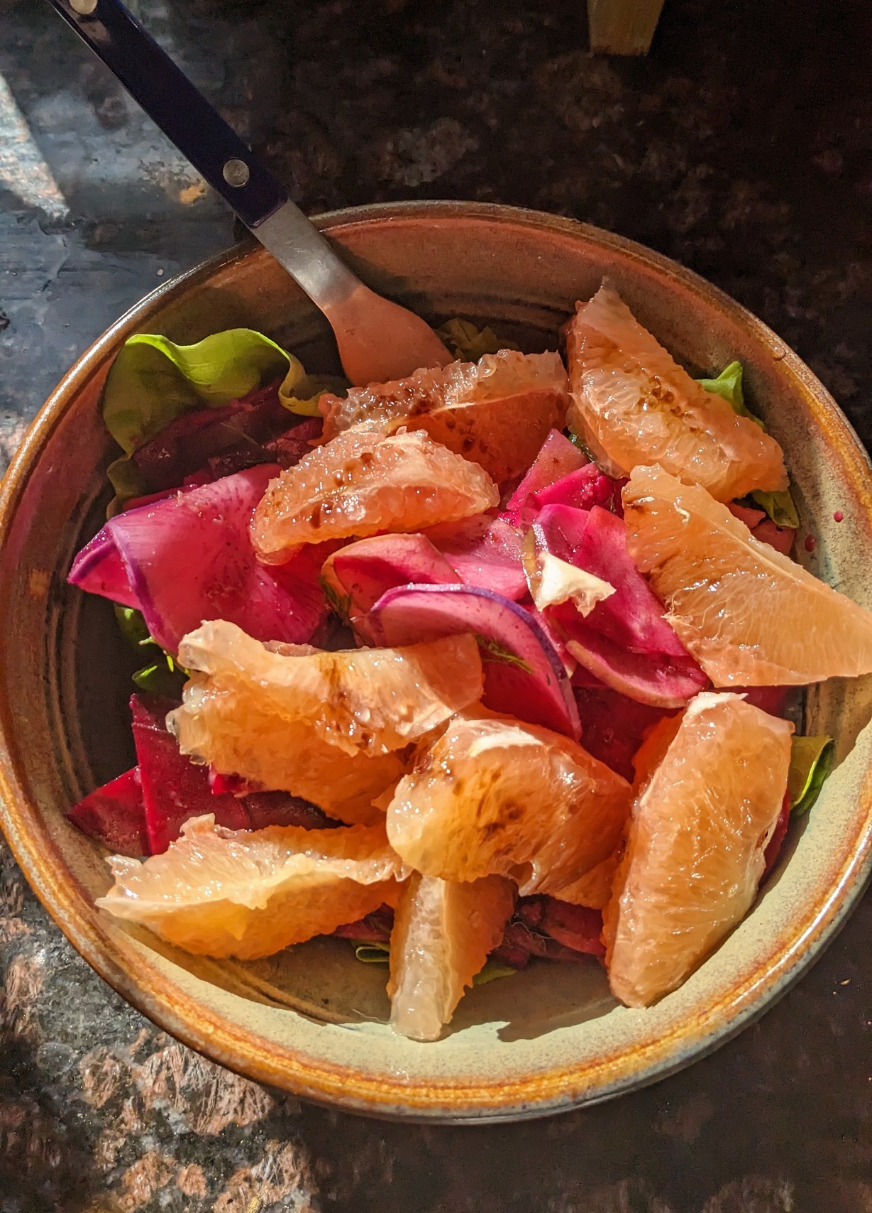 RECIPE: Marinated Winter Root Vegetables with Fresh Citrus - Bluedot Living