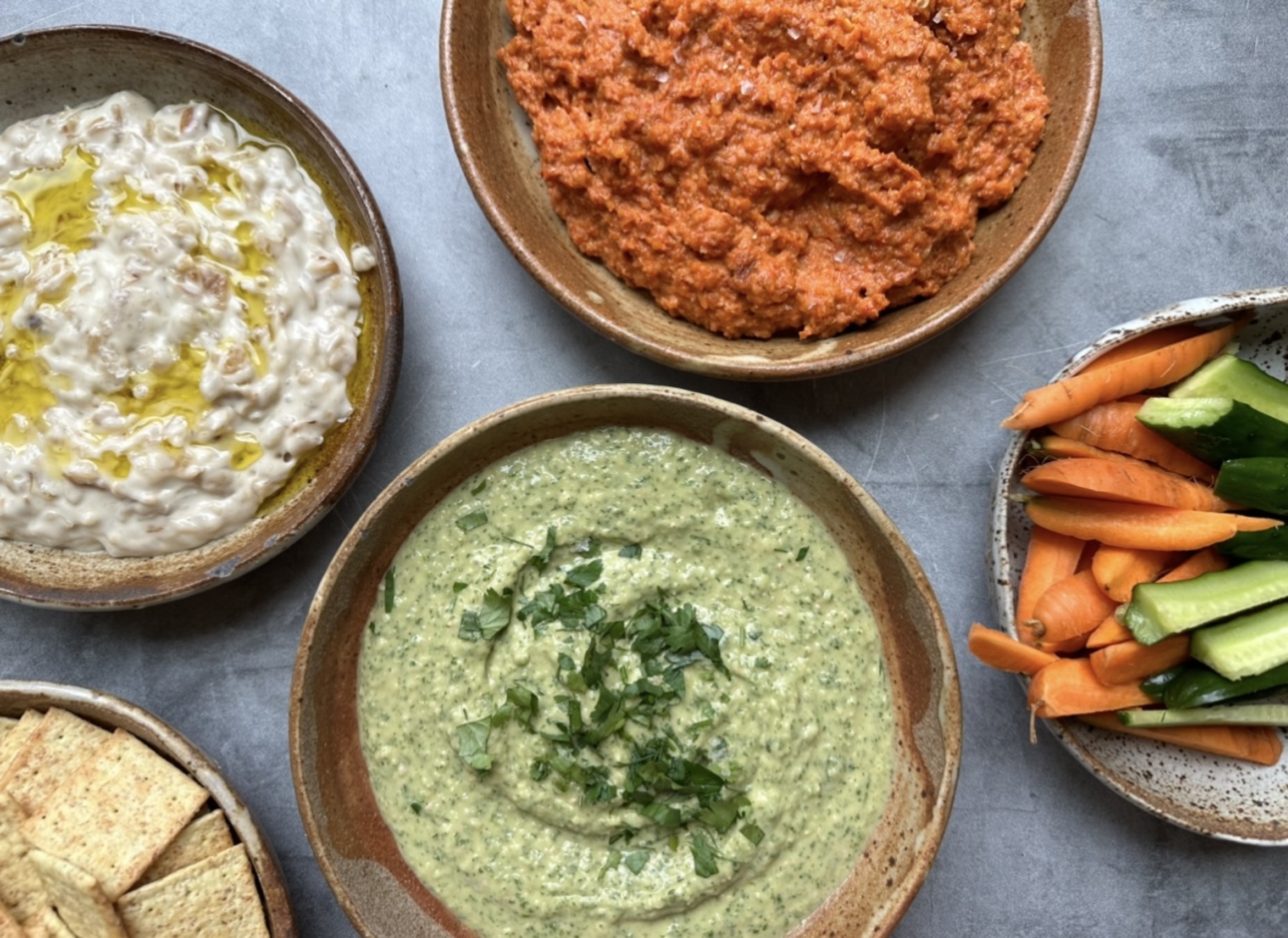 Party-Time Plant-Based Dips - Bluedot Living