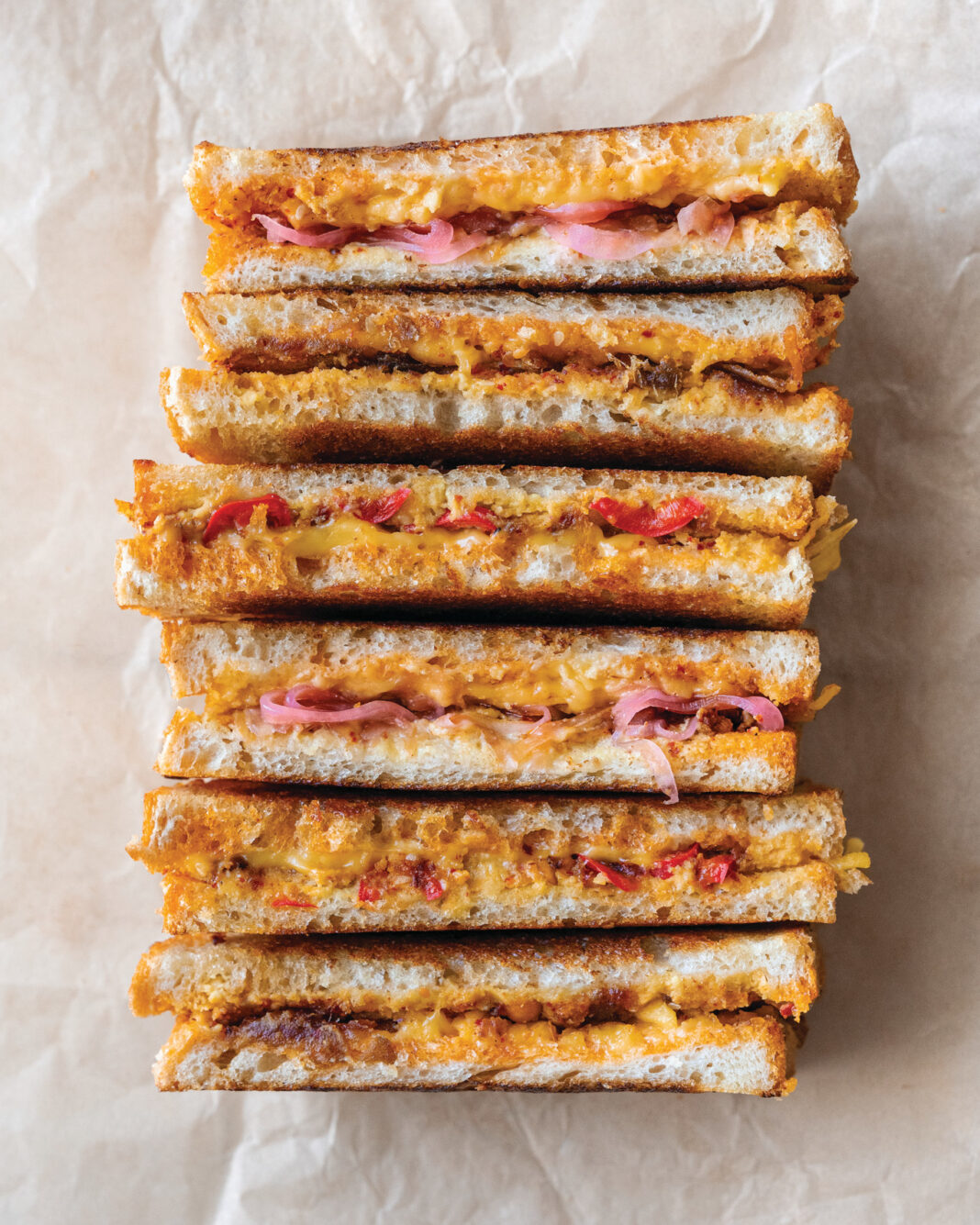 RECIPE: Adult Vegan Grilled Cheese With Chili Crisp - Bluedot Living