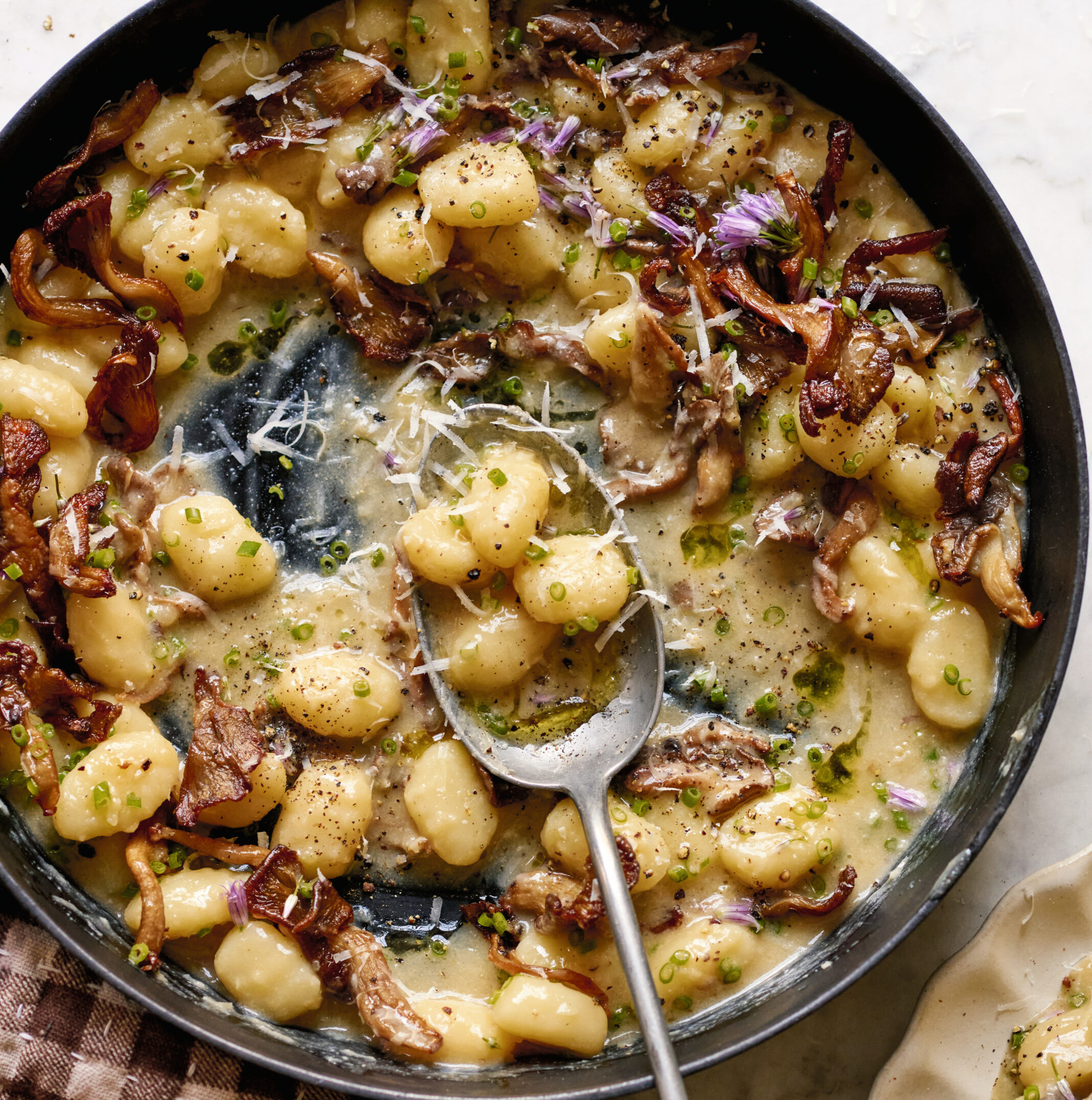 RECIPE: Miso Mushroom Gnocchi - Bluedot Living